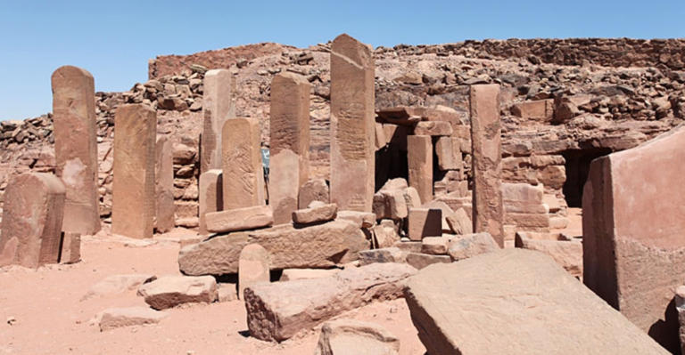 Researchers found faint inscriptions in a 3,800-year-old mine. One ...