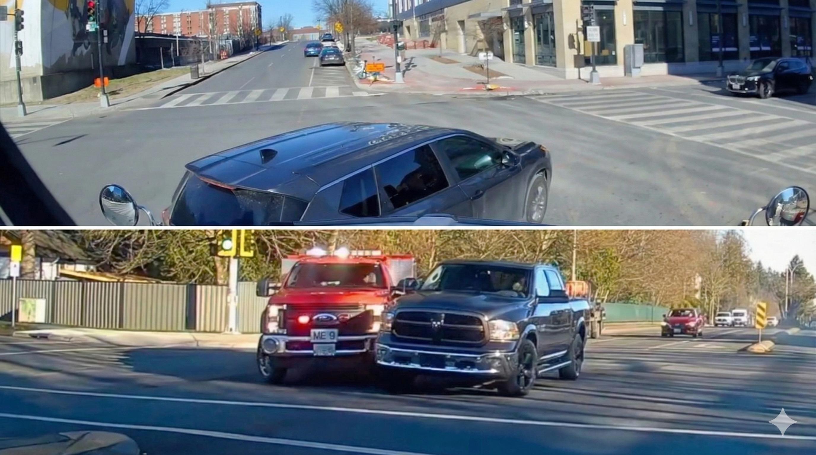 Semi loses control - crash closes highway