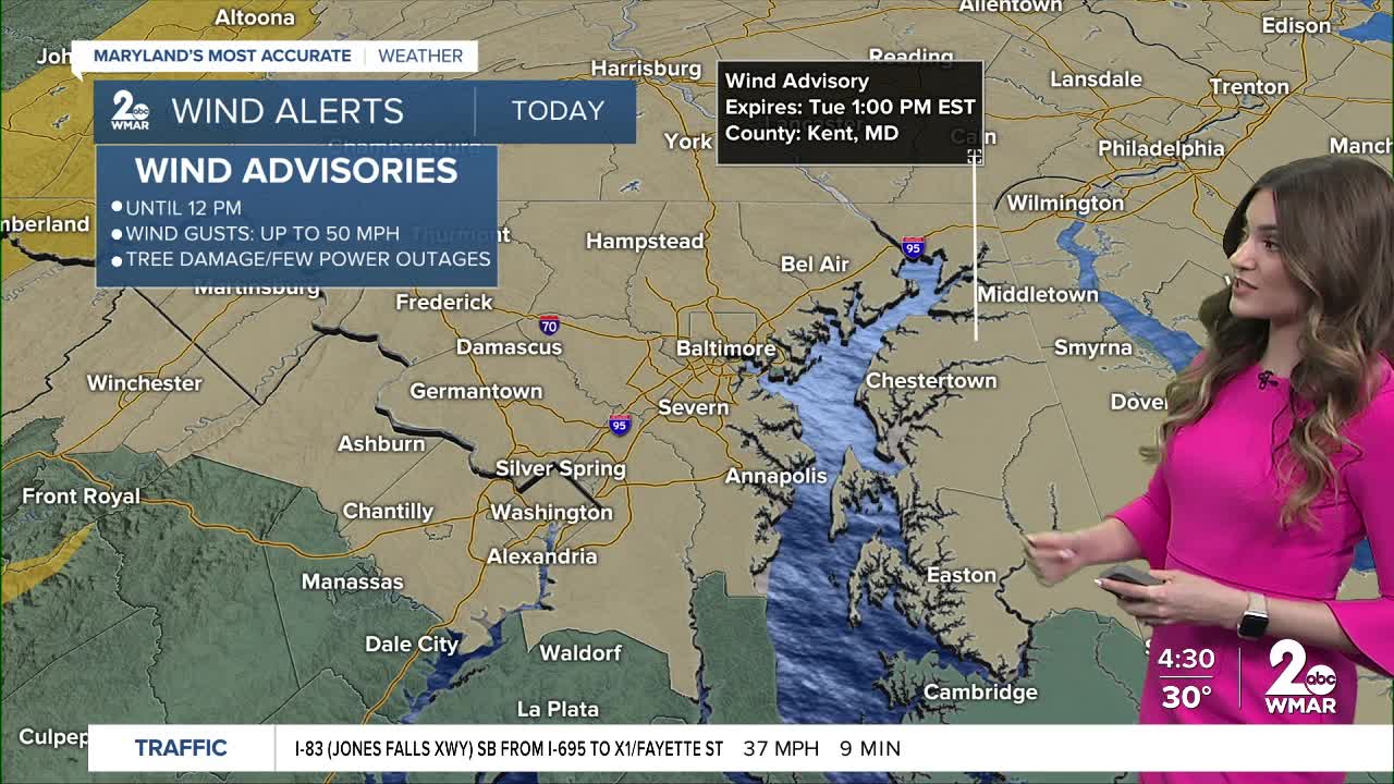 Good morning Maryland weather - Stevie Daniels