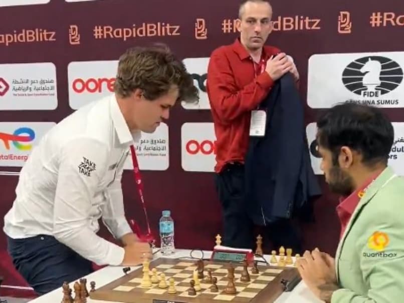 What led to Magnus Carlsen's viral outburst following loss to Arjun ...