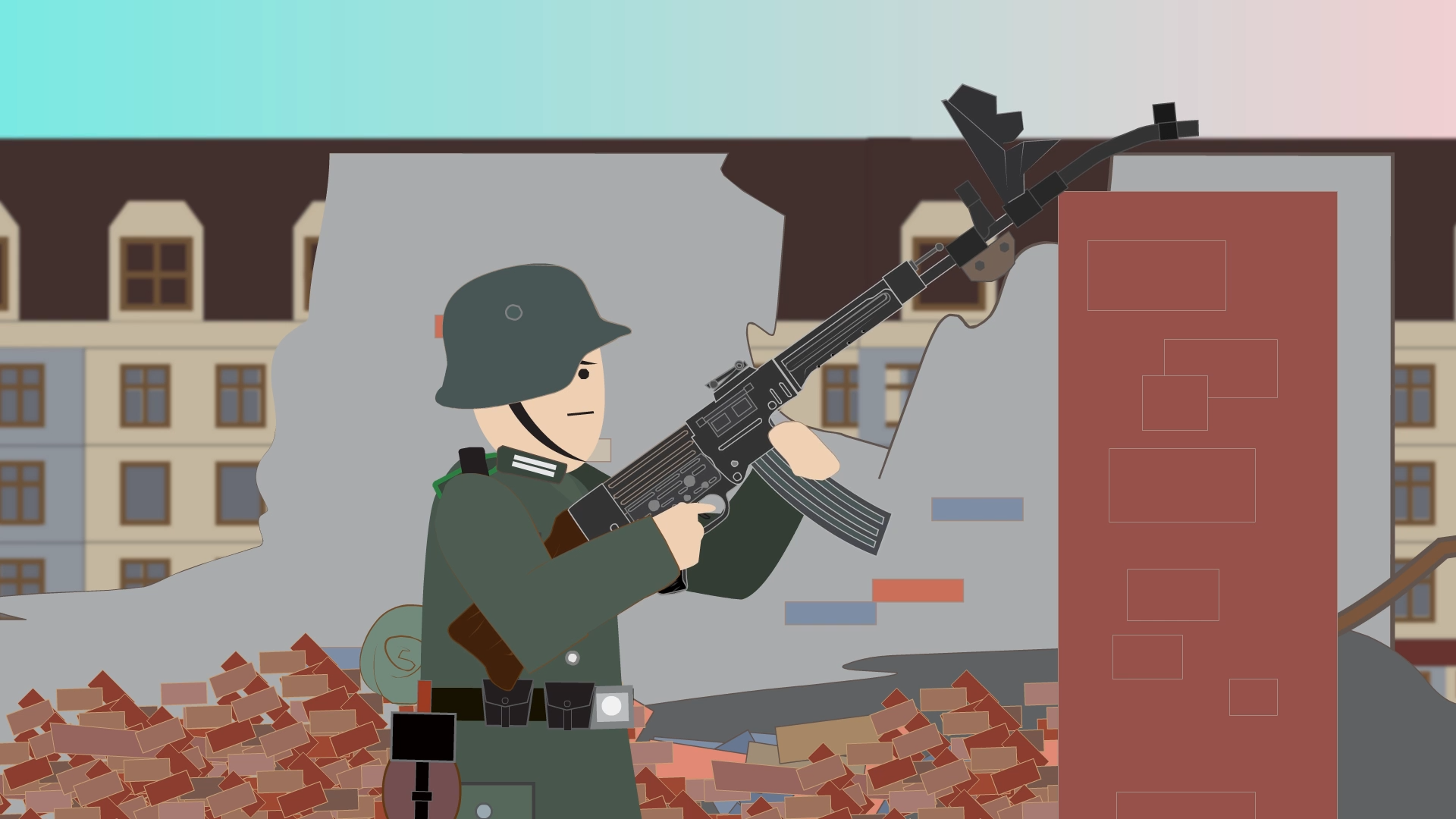 That German weapon that could shoot around corners