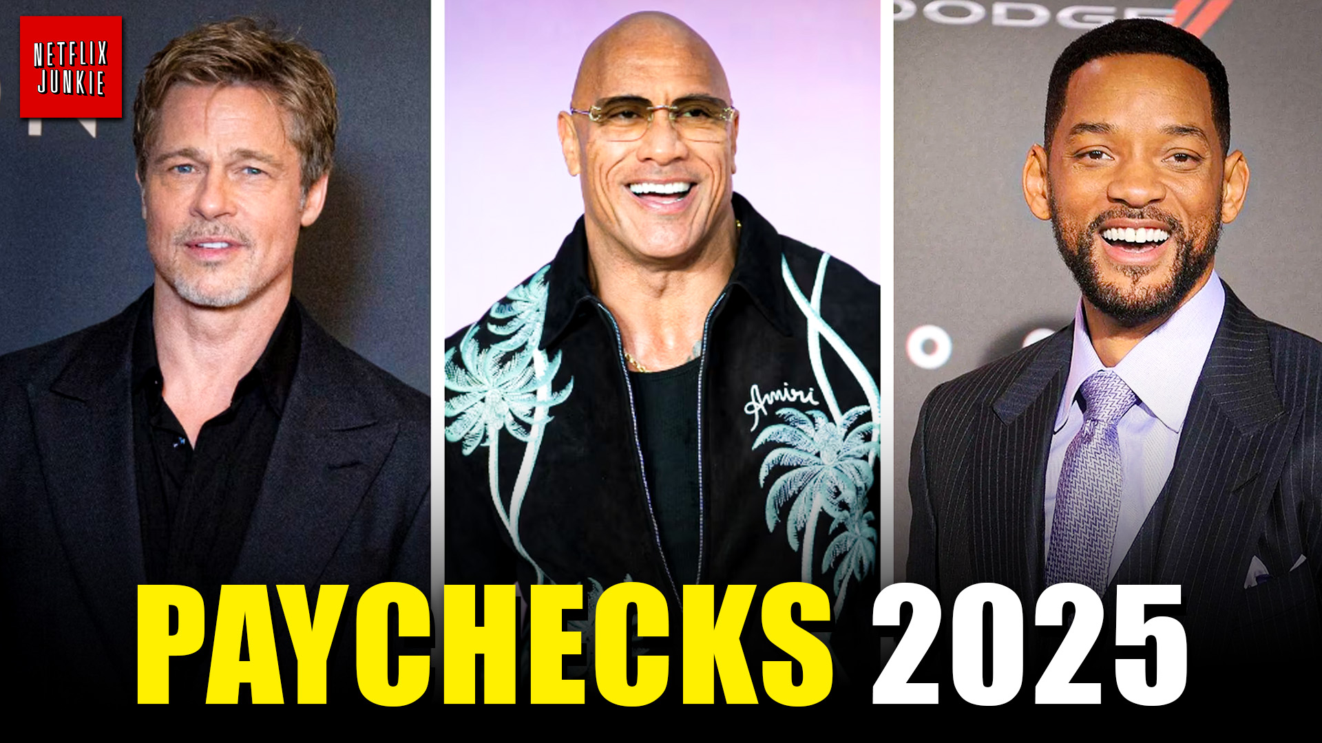 Top 5 highest-paid actors for a single movie in 2025 — $150 million ...