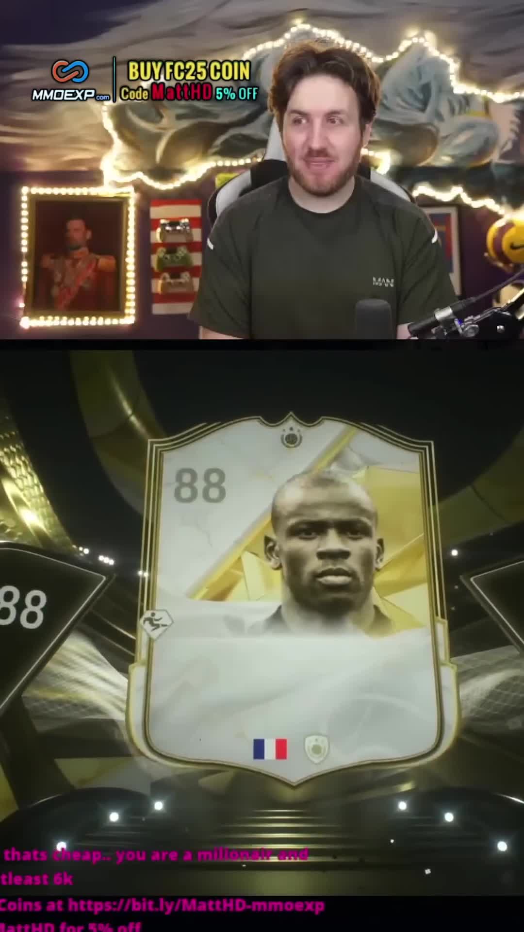 Insane 2 million coin icon in a pack!