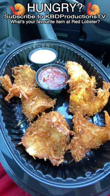 Island Jumbo Coconut Shrimp Appetizer Red Lobster