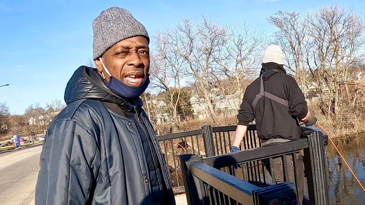 He thought magnet fishing was 'just junk' - until the knife came up