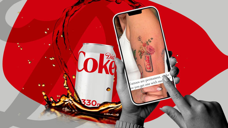 From tattoos to merch — inside the Diet Coke fandom