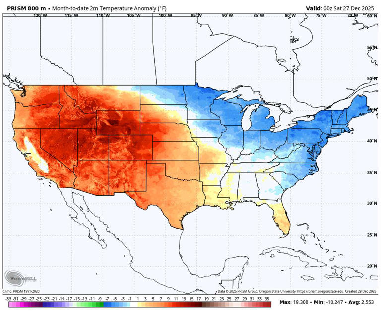 Why La Niña keeps Houston's winter flipping between cold snaps and warmups
