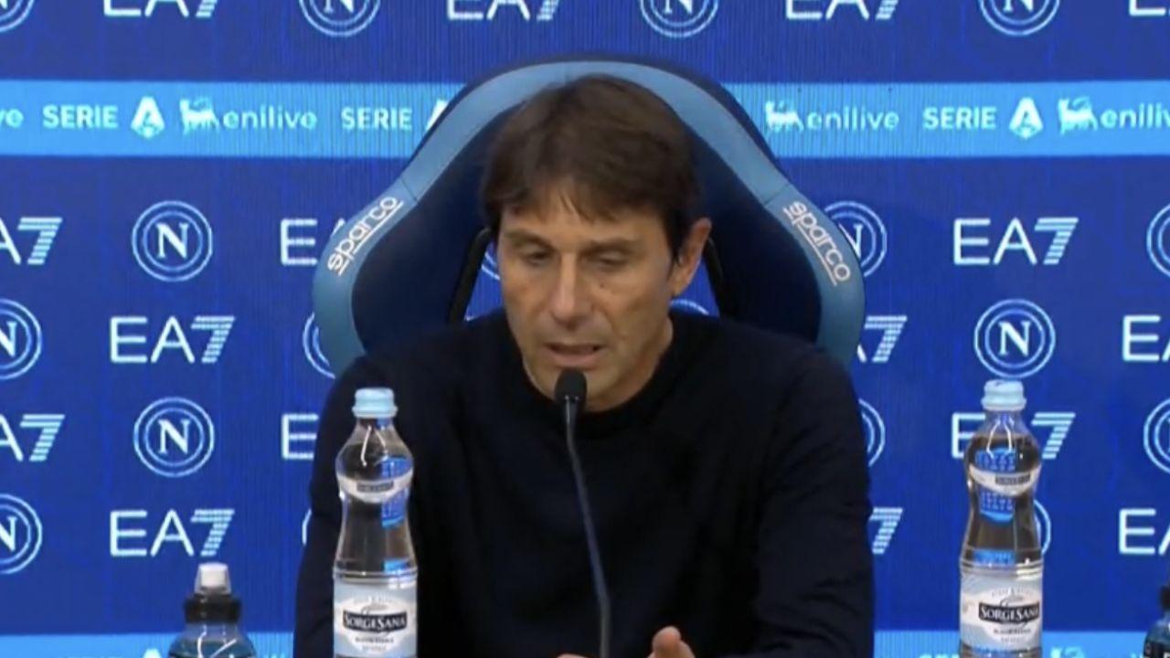 Conte in conferenza: "Dopo Bologna ho chiamato De Laurentiis e ho detto ...