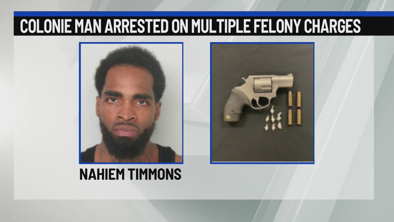 Colonie man arrested on felony charges