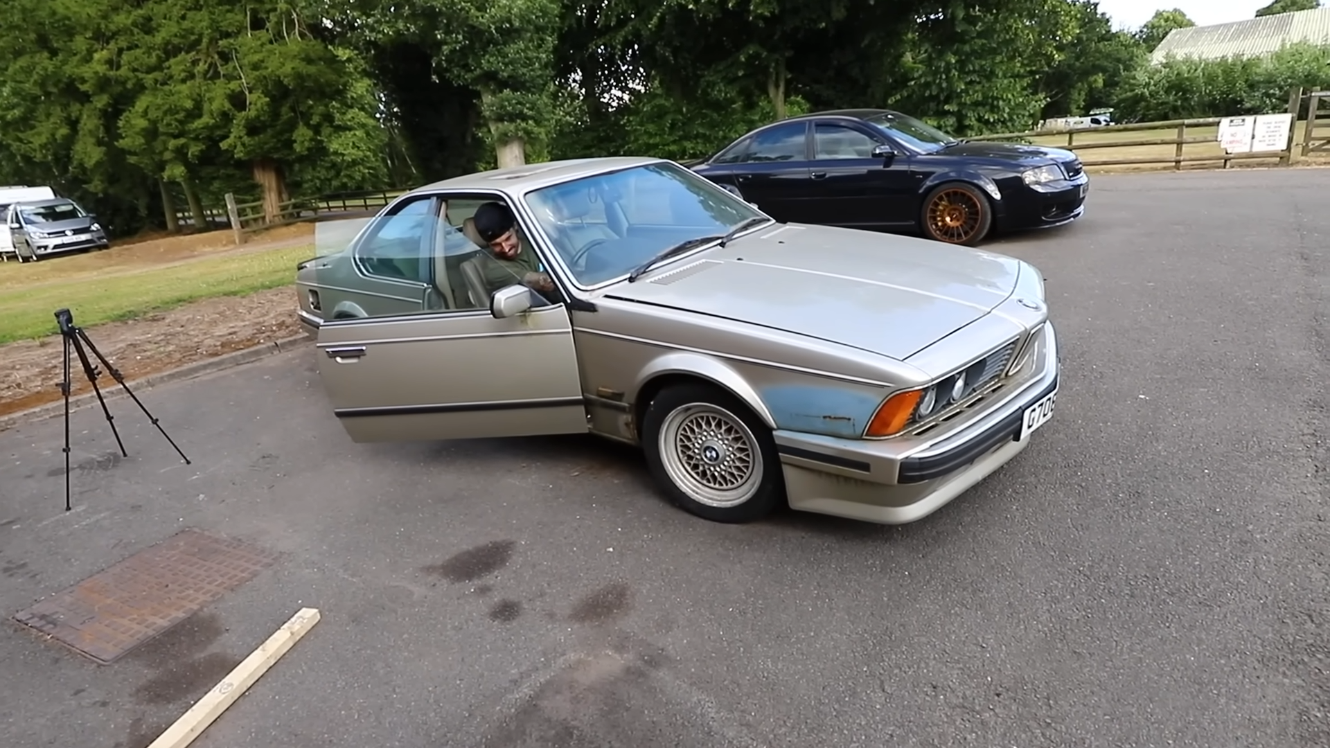 This is what cheap money buys you in a barn find BMW