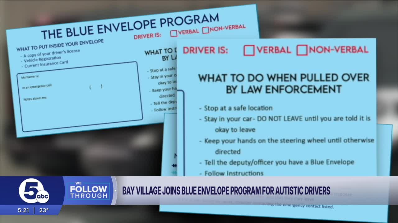 Blue Envelope Program