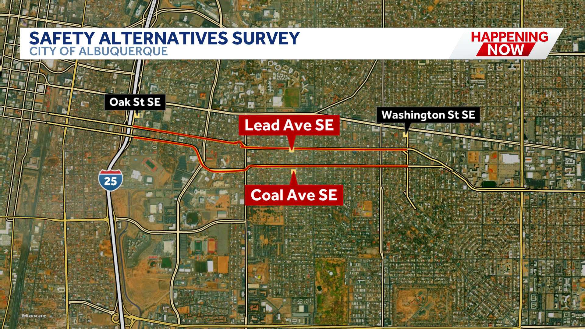 Albuquerque seeking input on Lead and Coal corridor safety