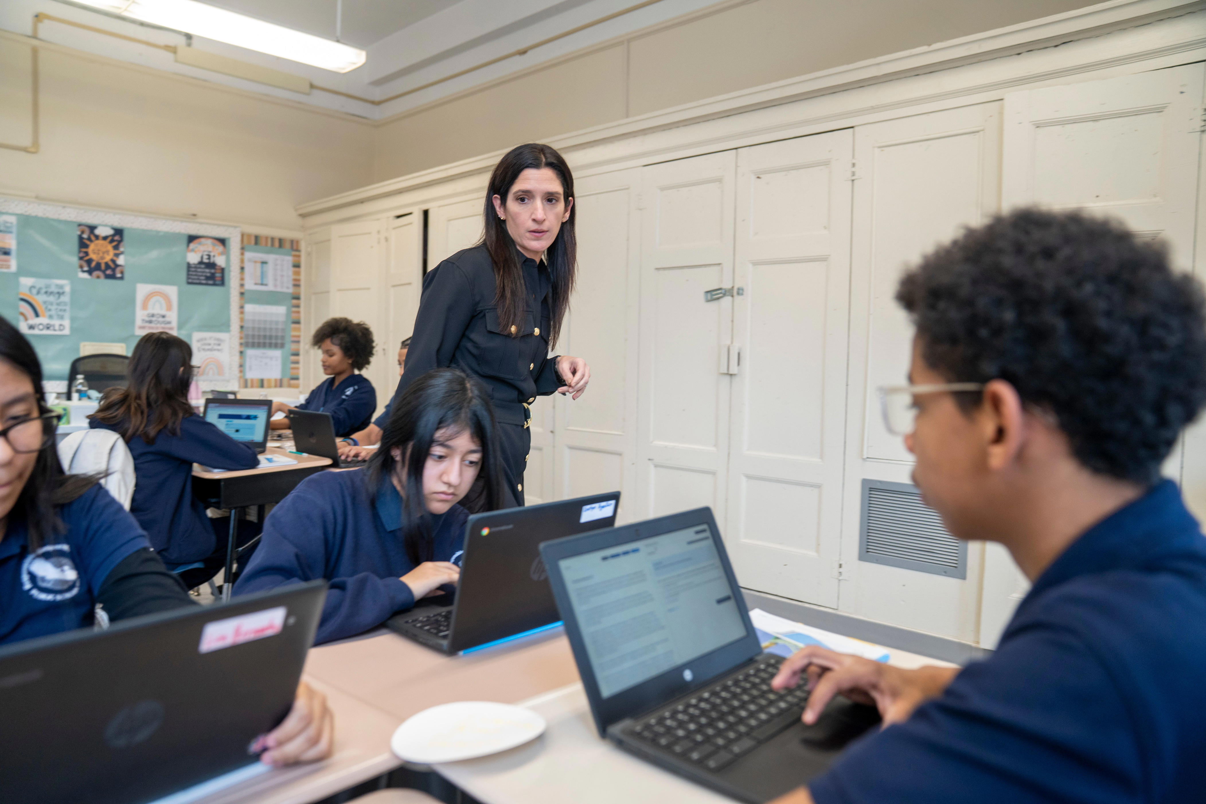 See how Paterson teacher challenges students, herself to deter burnout