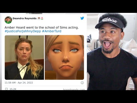 Top 25 funny Amber Heard & Johnny Depp trial memes | Alonzo Lerone