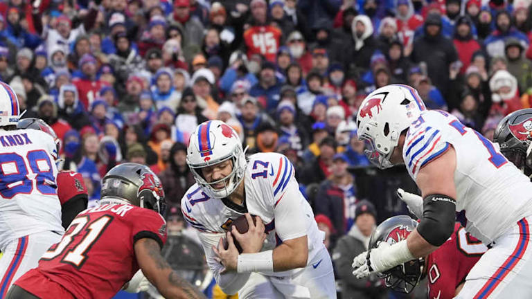 Josh Allen's historic touchdown record in jeopardy with one game left
