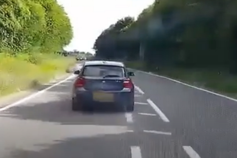 BMW driver led police on dramatic 100mph chase