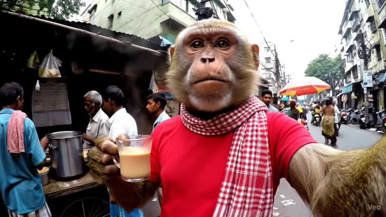 Indian AI Monkey Channel Bandar Apna Dost pulls in $4.25M as 'AI slop ...