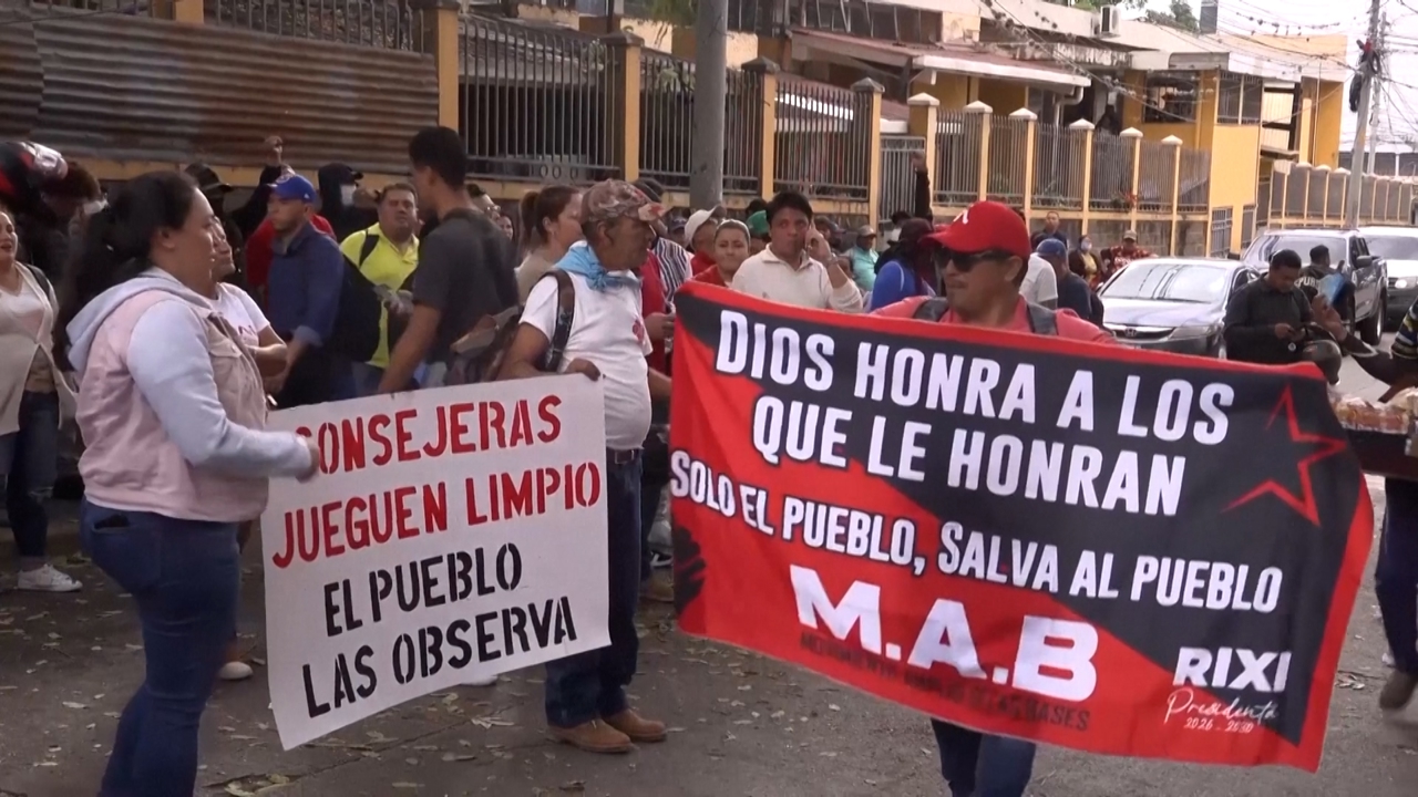 Protestors Dispute Results of Honduras' Presidential Election