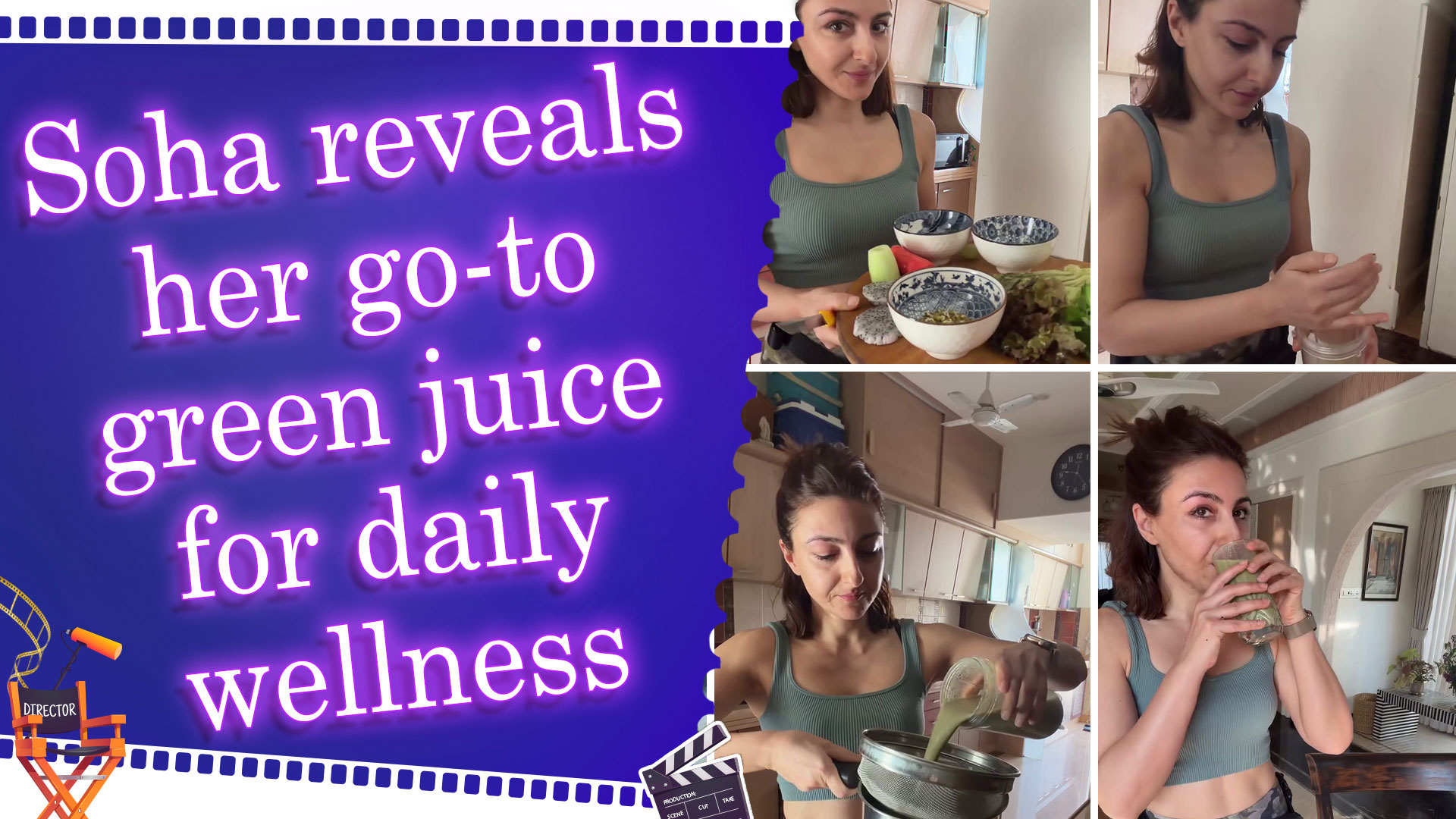 Soha Ali Khan shares her morning green juice recipe and benefits as New ...