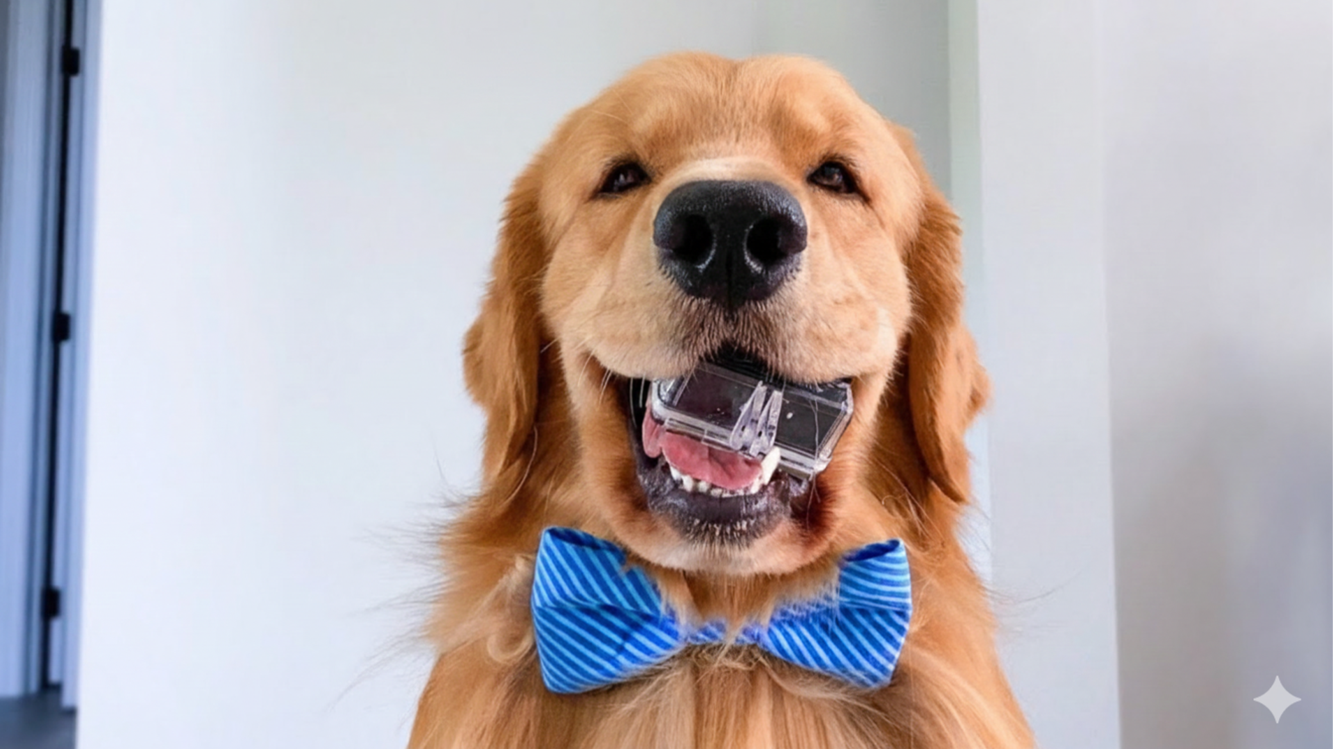 The cameraman has paws