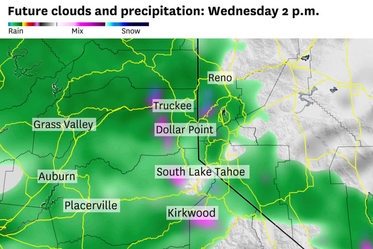 Another storm is set to hit California - in time for New Year's Eve ...