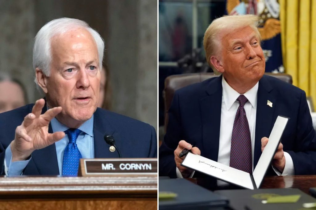 Trump holds out on giving Cornyn key Texas Senate endorsement