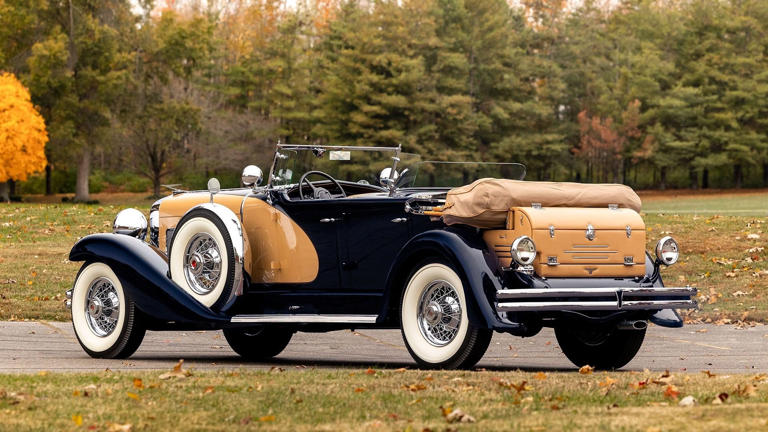 Duesenberg Model J from Bill Spurling collection set for Amelia auction ...
