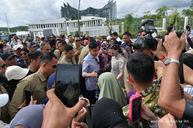 Berkunjung ke IKN, Gibran sebut proyek pembangunan tetap dilanjutkan