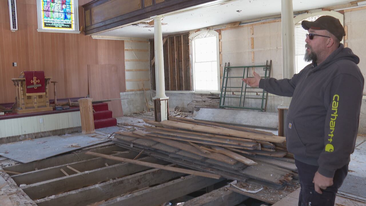 Extensive flood damage leads to dismantling of Sheffield church