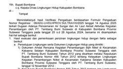 Sanksi KLH terhadap PT Tambang Bumi Sulawesi terbit, DLH Bombana klaim ...