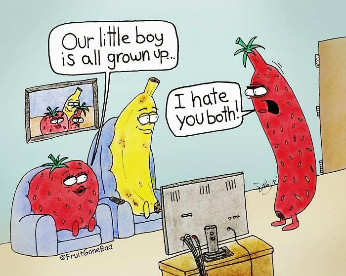 17 funny and slightly inappropriate comics from 'Fruit Gone Bad'
