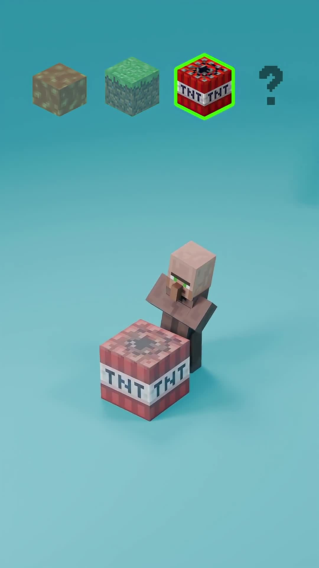 Minecraft mobs vs iron golem the hero satisfying 3D fluid and cloth ...