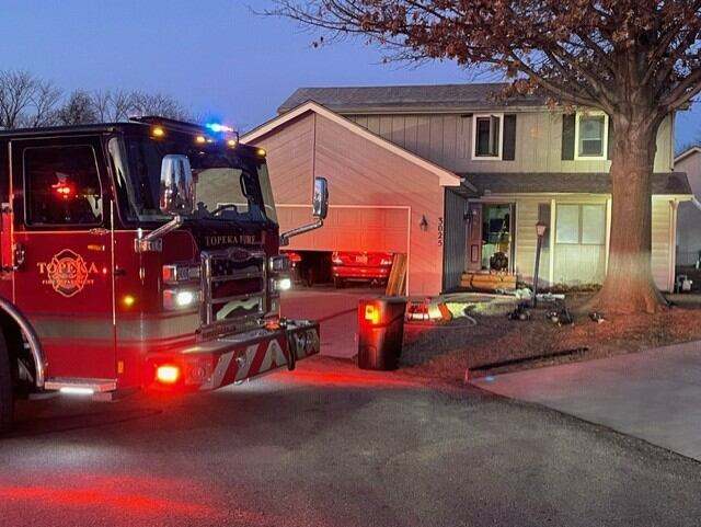 Crews respond to house fire early Tuesday in southwest Topeka