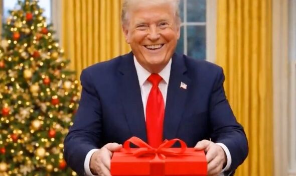 Russia mocks Trump in cruel Christmas video celebrating 'friends' of Putin