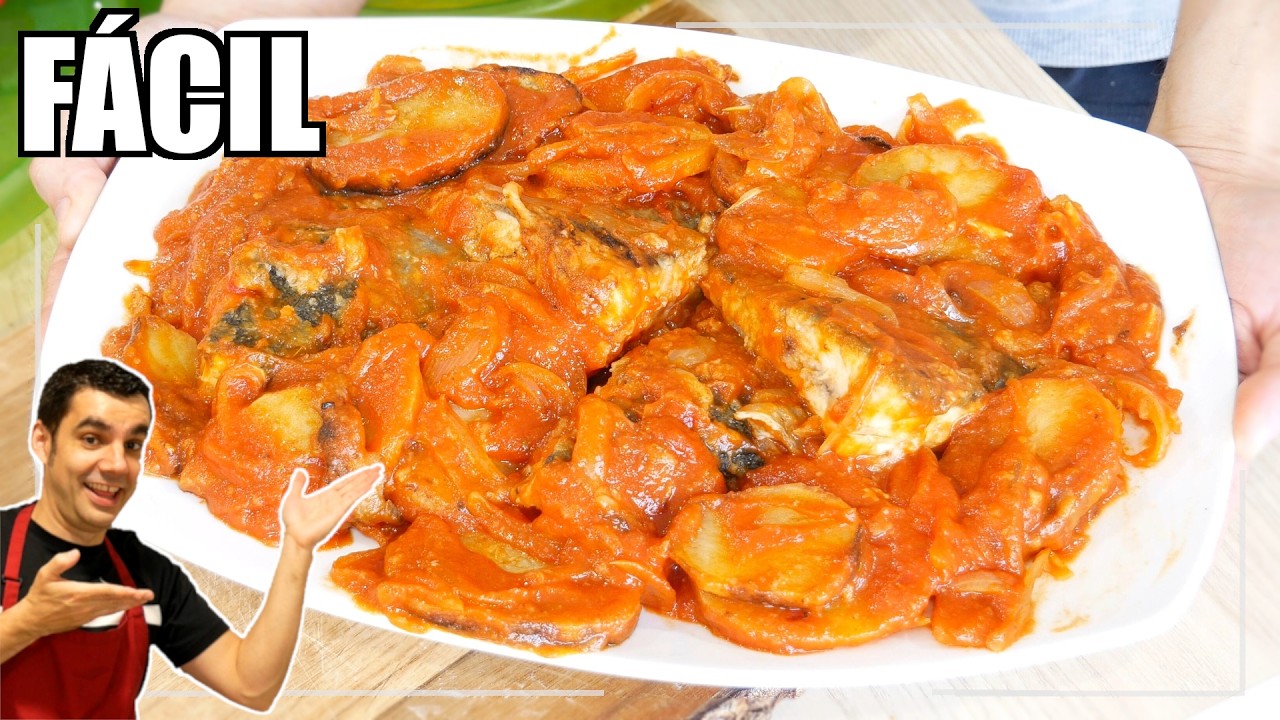 El pescado en salsa más fácil y delicioso que probarás