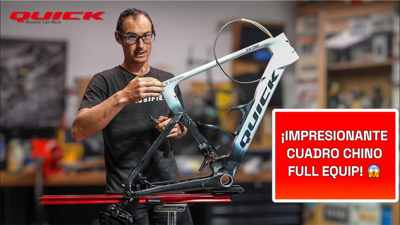 Cómo cambiar de cuadro de Tarmac a Quick Pro ER:ONE totalmente equipado ...