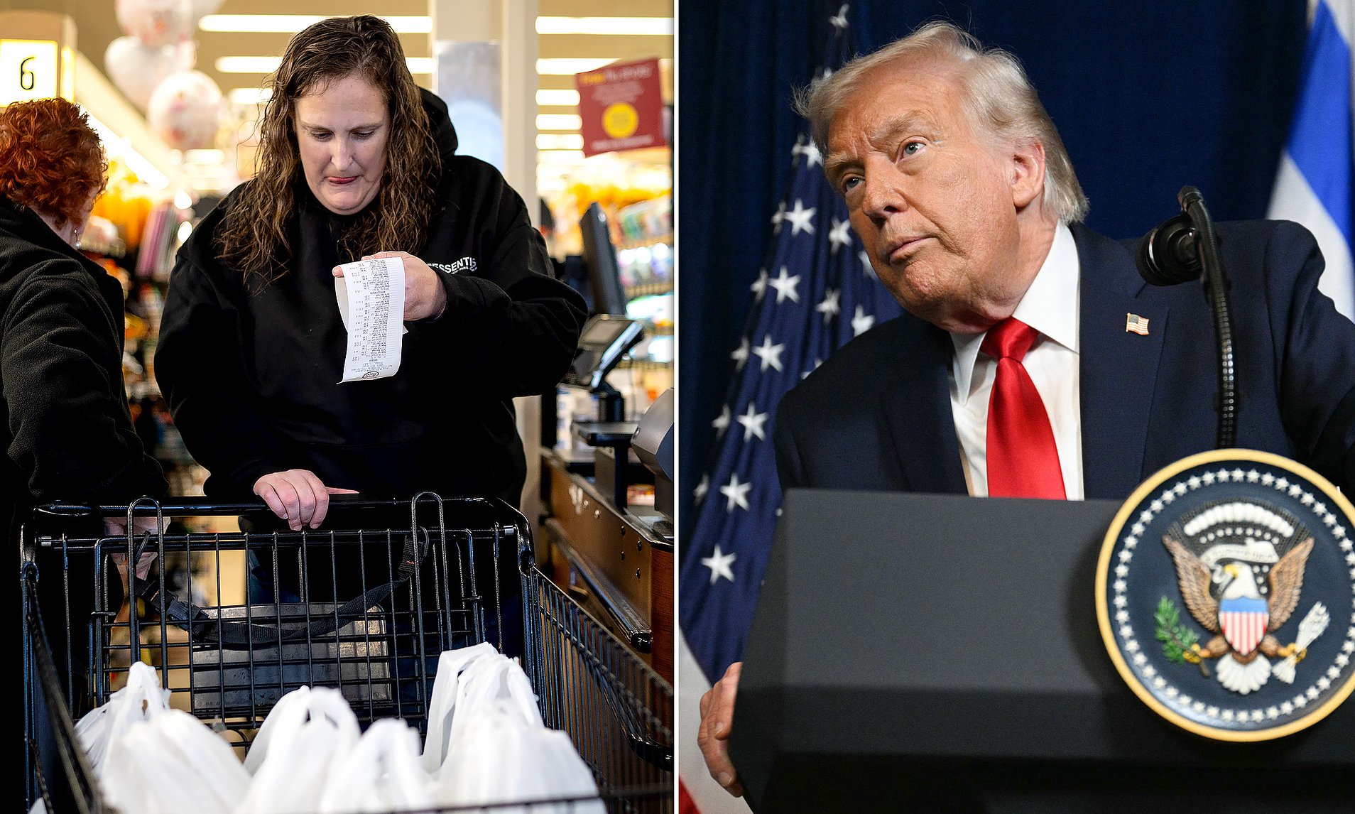 Nearly half the country think life is now less affordable under Trump's ...