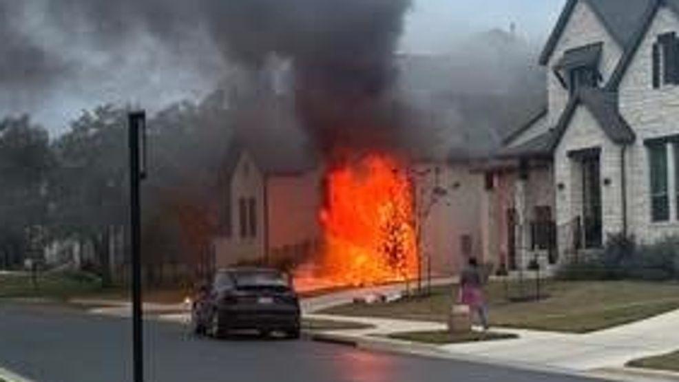 Firefighters battle large house fire in Georgetown; all residents ...