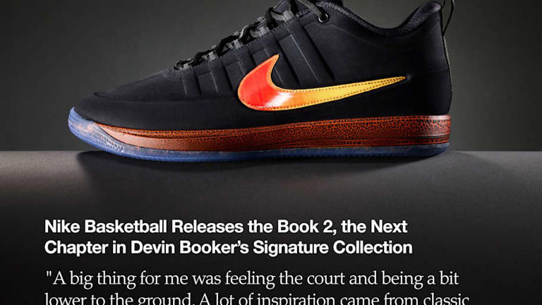 Devin Booker's 2nd Nike basketball shoe launches this week