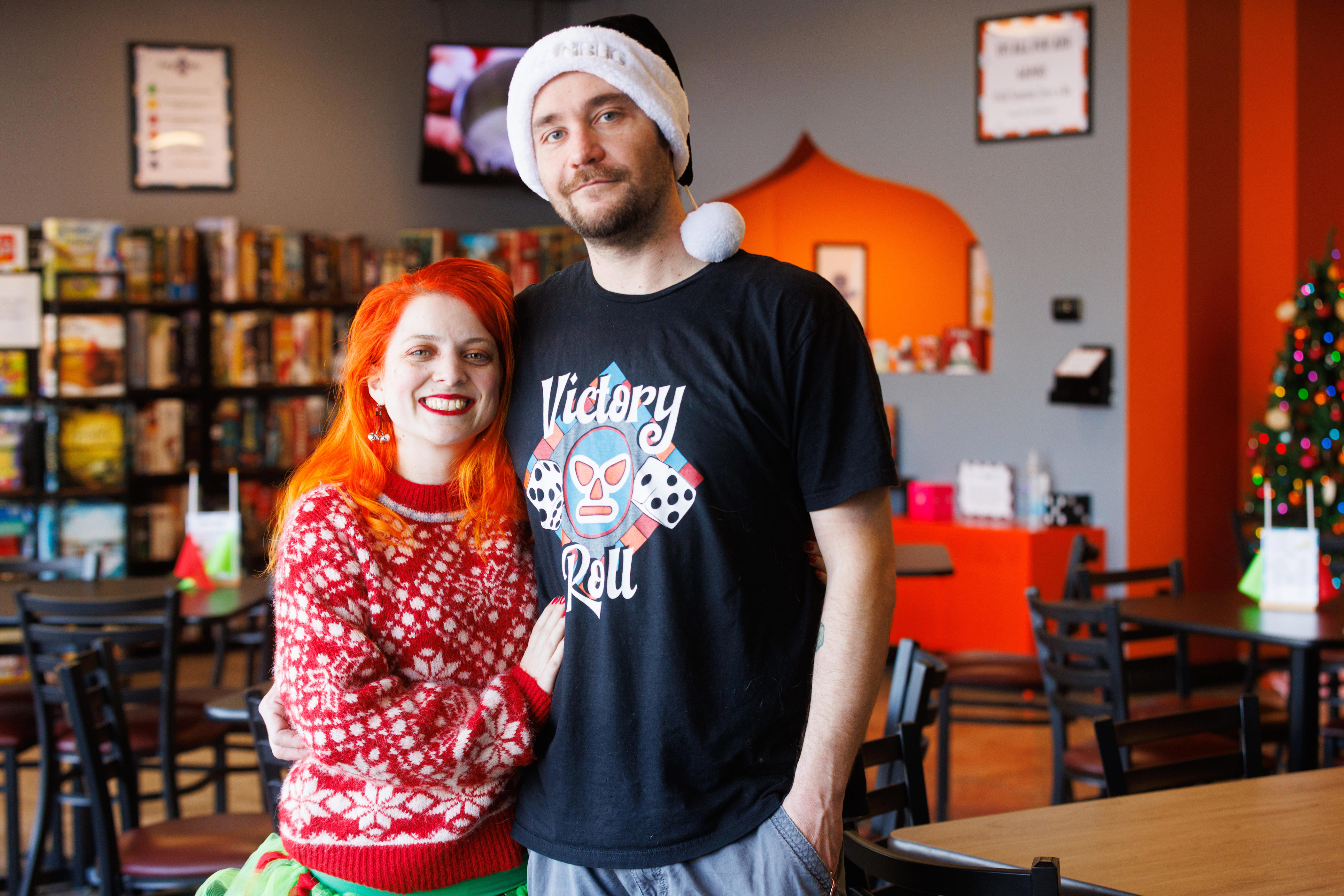 Board games ― with a hint of pro wrestling ― converge at Victory Roll Cafe