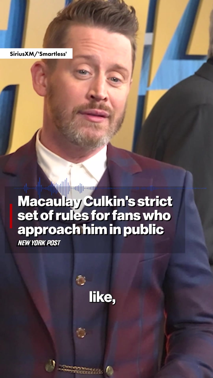 Macaulay Culkin's strict set of rules for fans who approach him in public