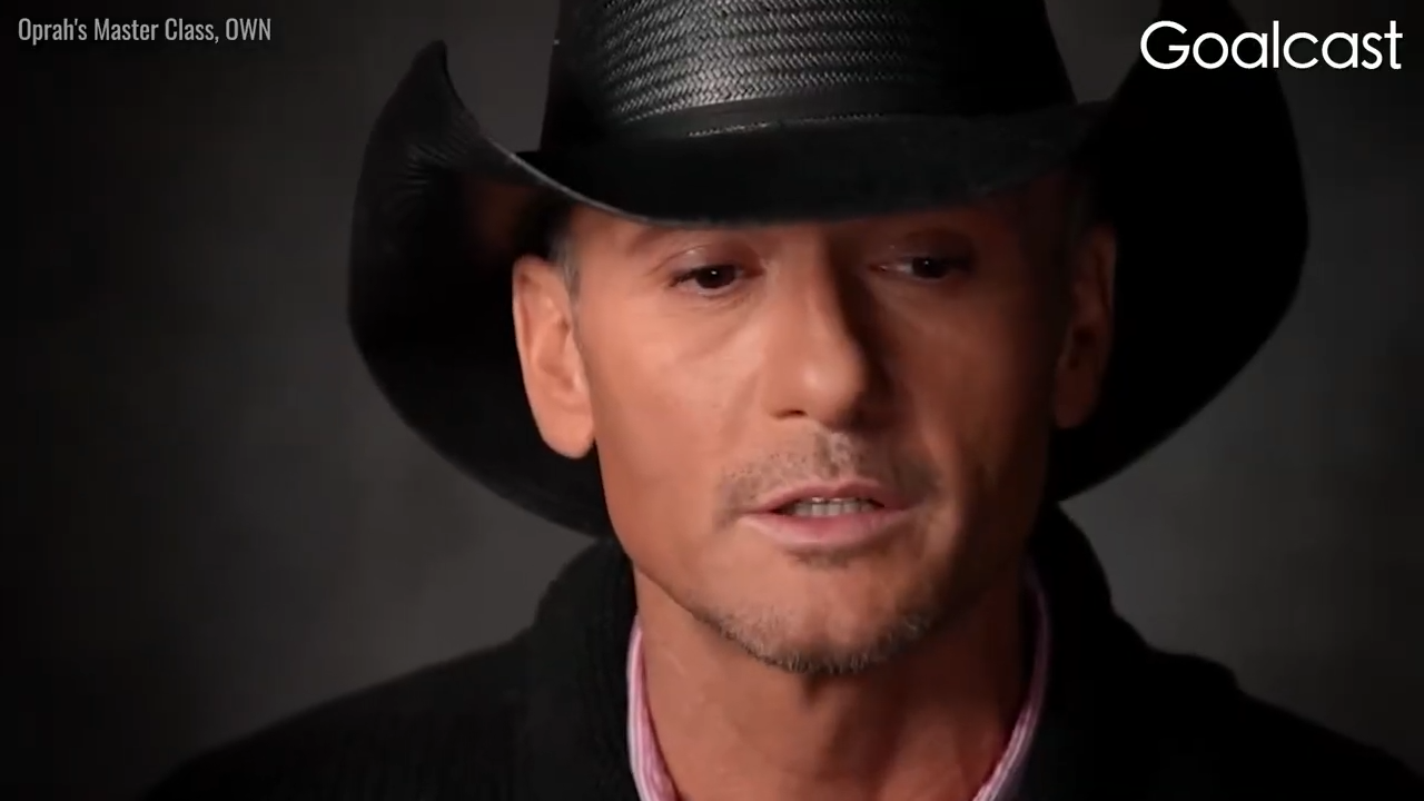 I was taking a shot at eight in the morning Tim McGraw reveals the truth