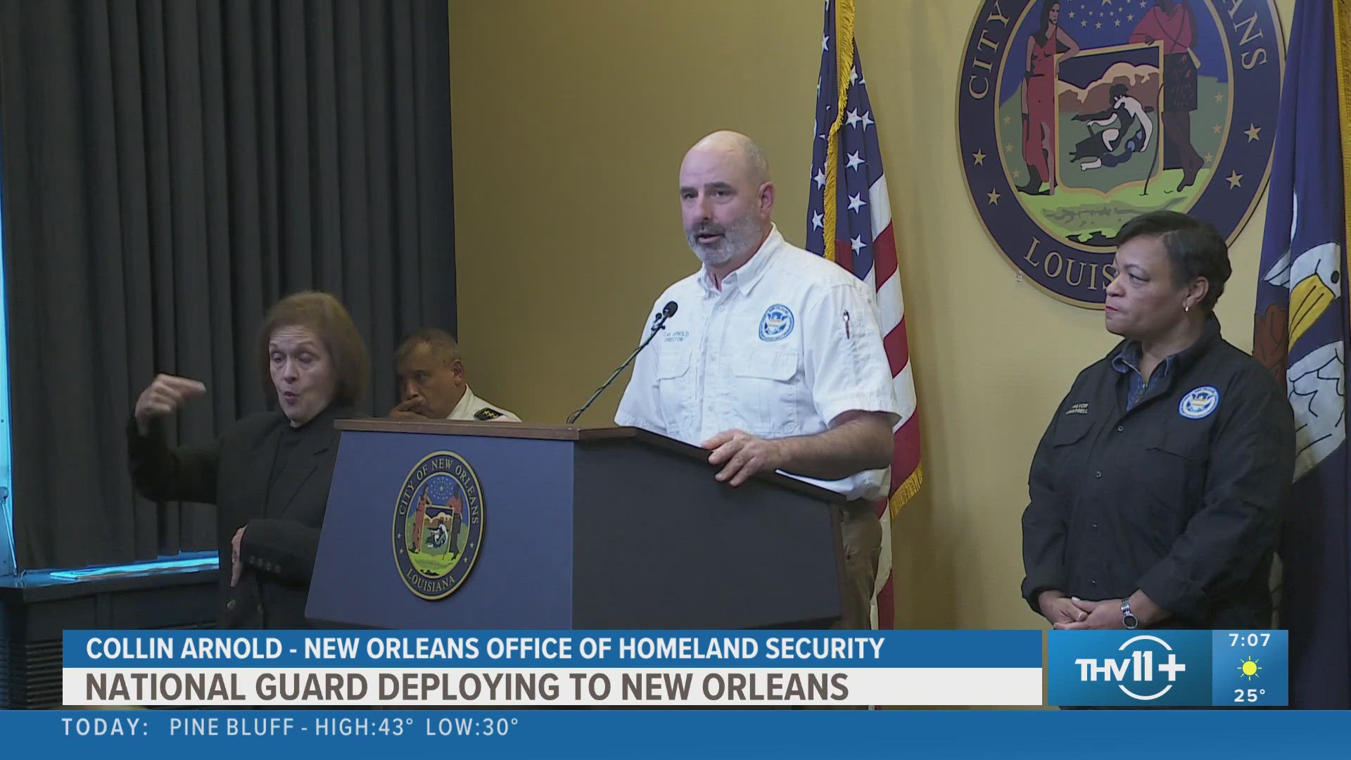 National Guard deploying to New Orleans