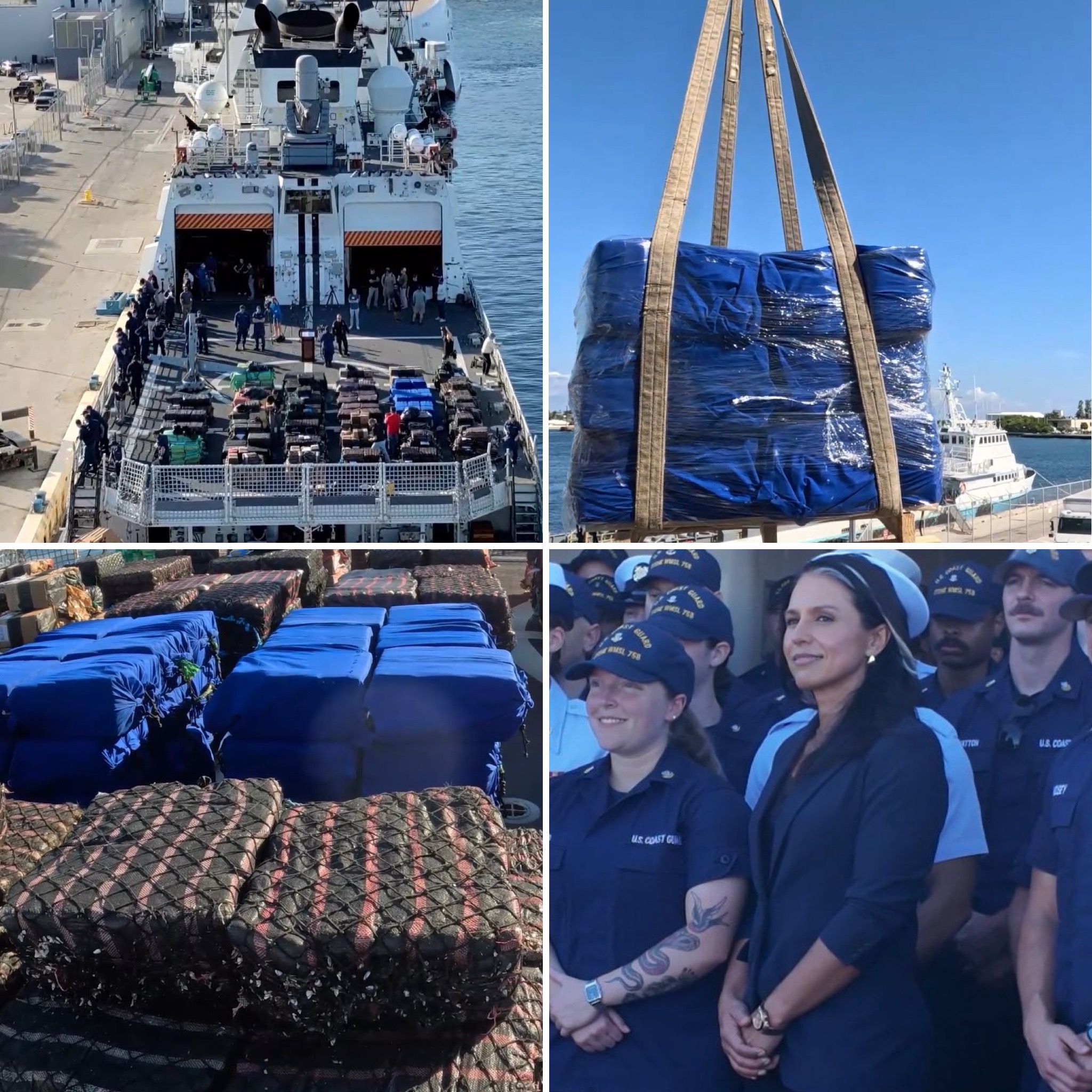Historic cocaine bust: USCG offloads 49,010 pounds valued at $362M in ...