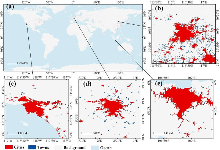 New dataset maps global city boundaries in high resolution from 2000 to ...