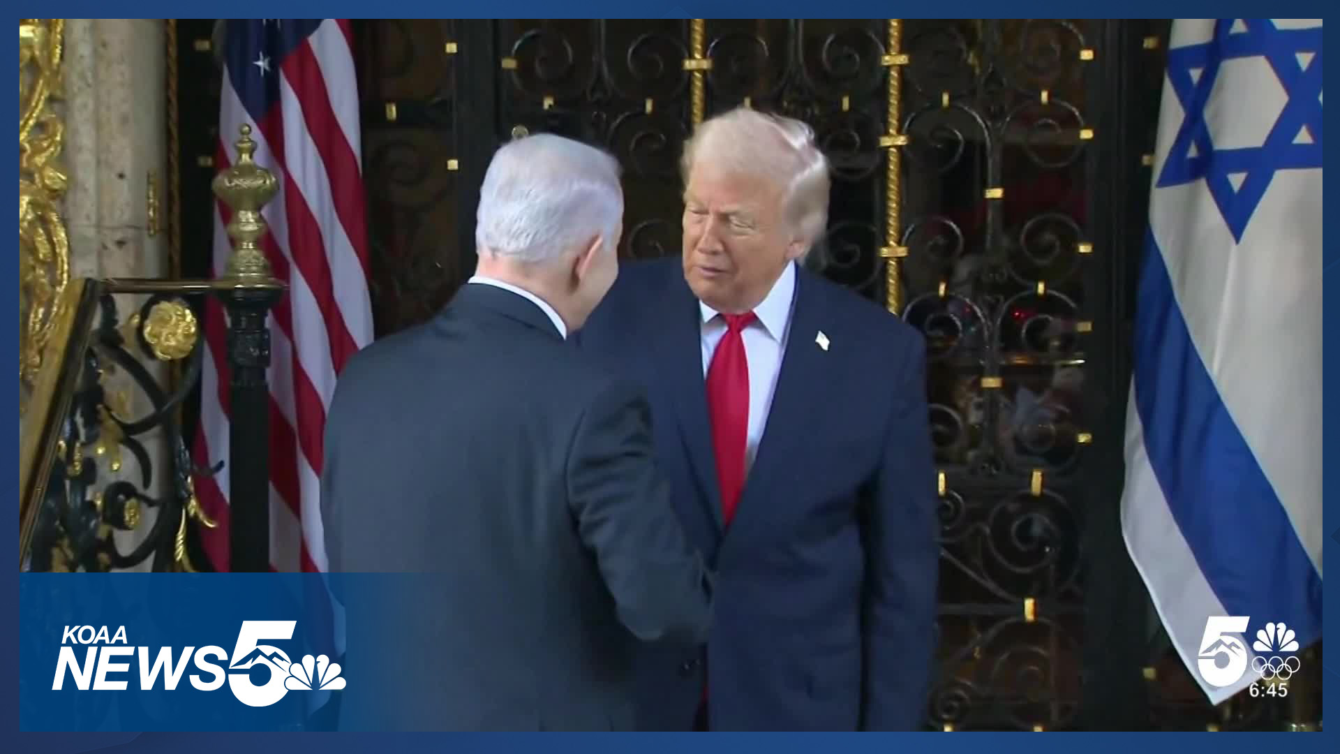 Trump's direct warning to Iran after high-stakes Israel meeting