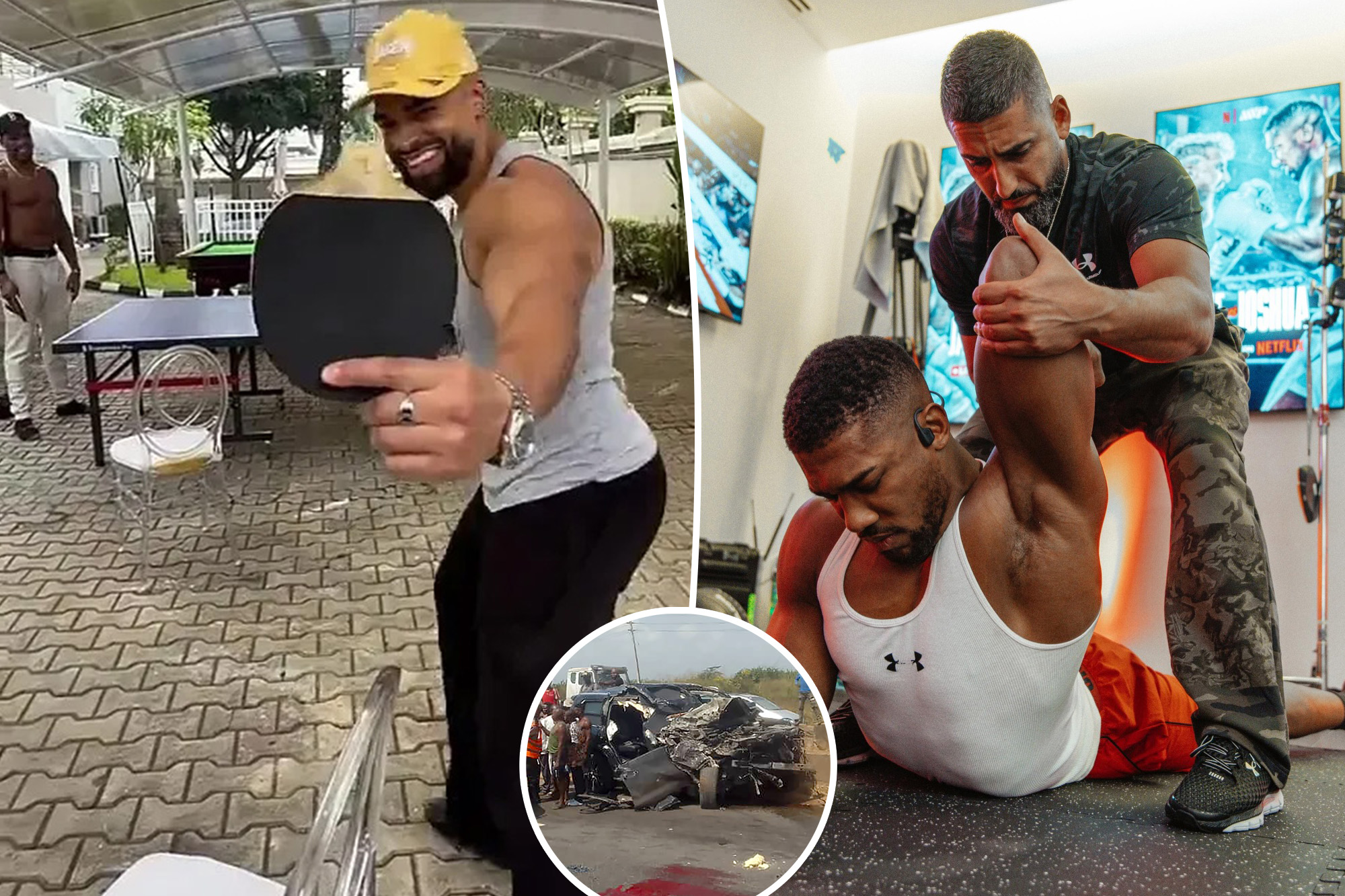 Heartbreaking last posts before Anthony Joshua’s friends killed in ...