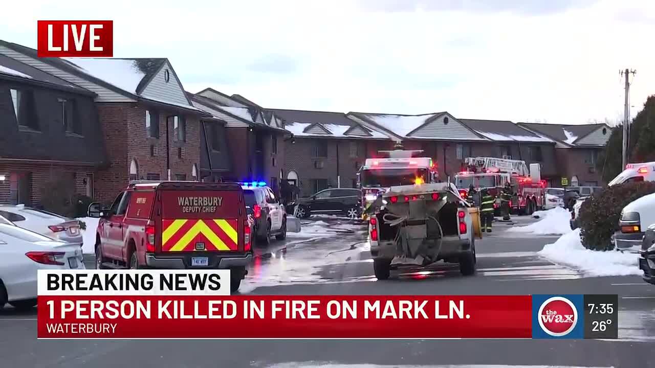 Man found dead in Waterbury condo fire