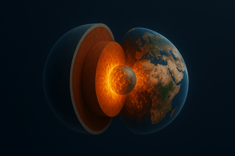 Earth’s core is leaking vast amounts of gold through the mantle, study ...