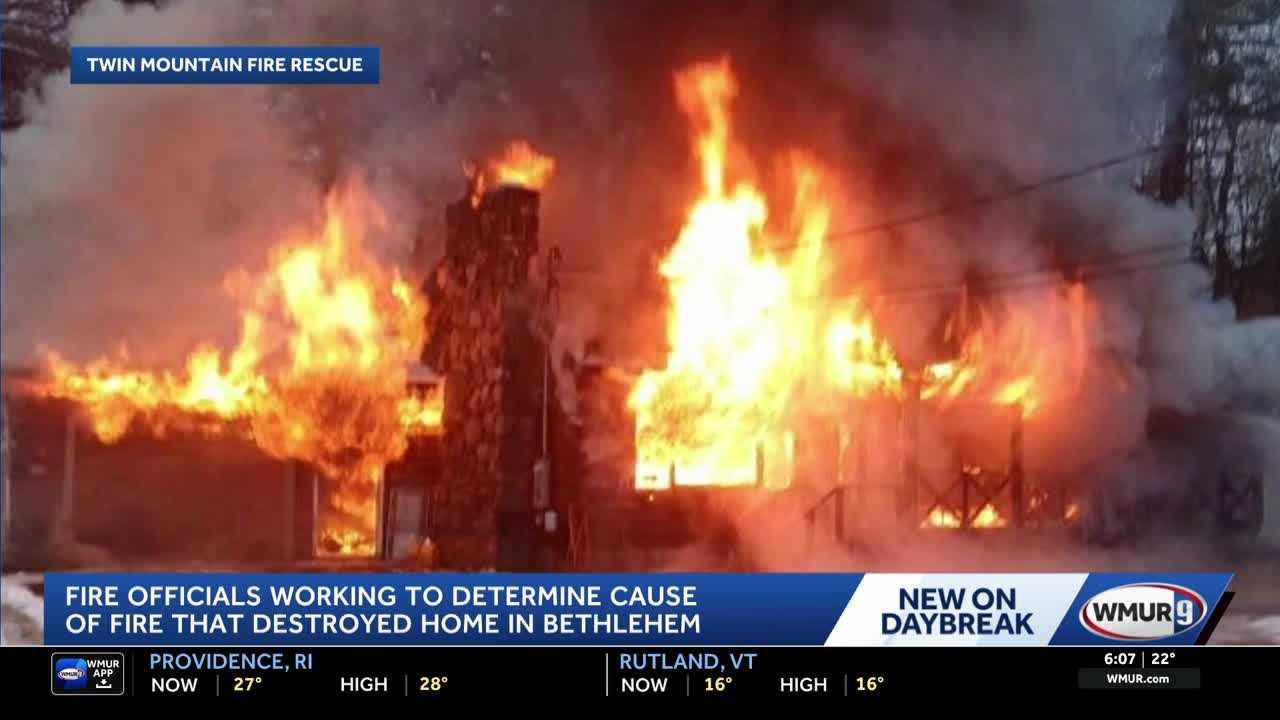 Home destroyed in Bethlehem fire